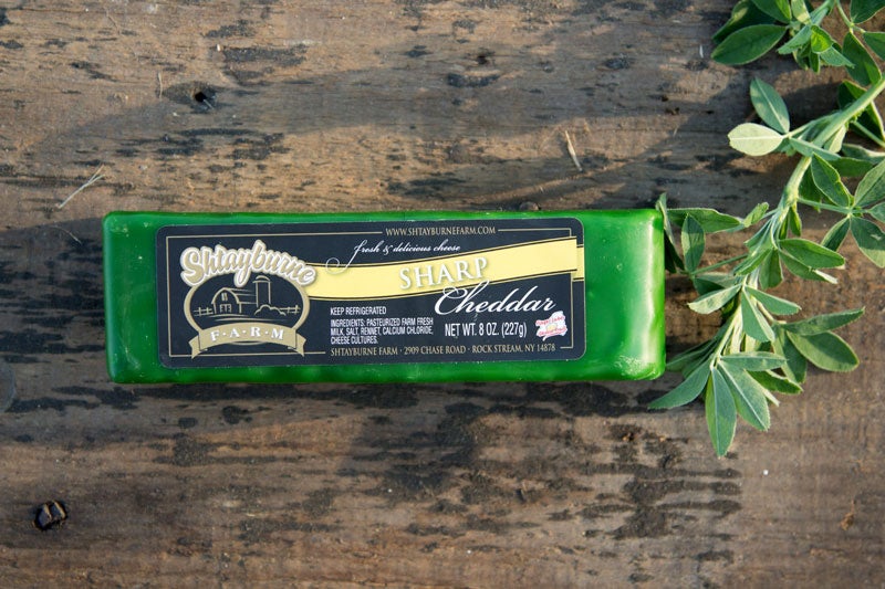 Sharp Cheddar Cheese | Shtayburne Farm Creamery